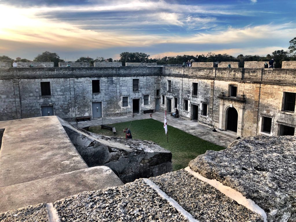 Castillo de San Marcos Fort - The Vantastic Life