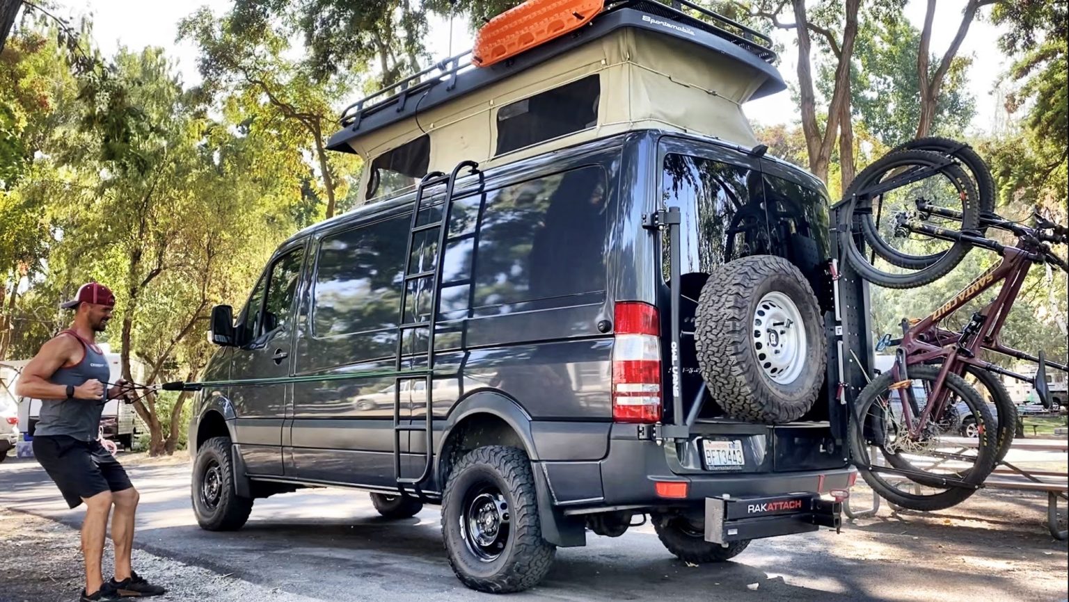 Our Sprinter Van/RV Gym Setup - The Vantastic Life