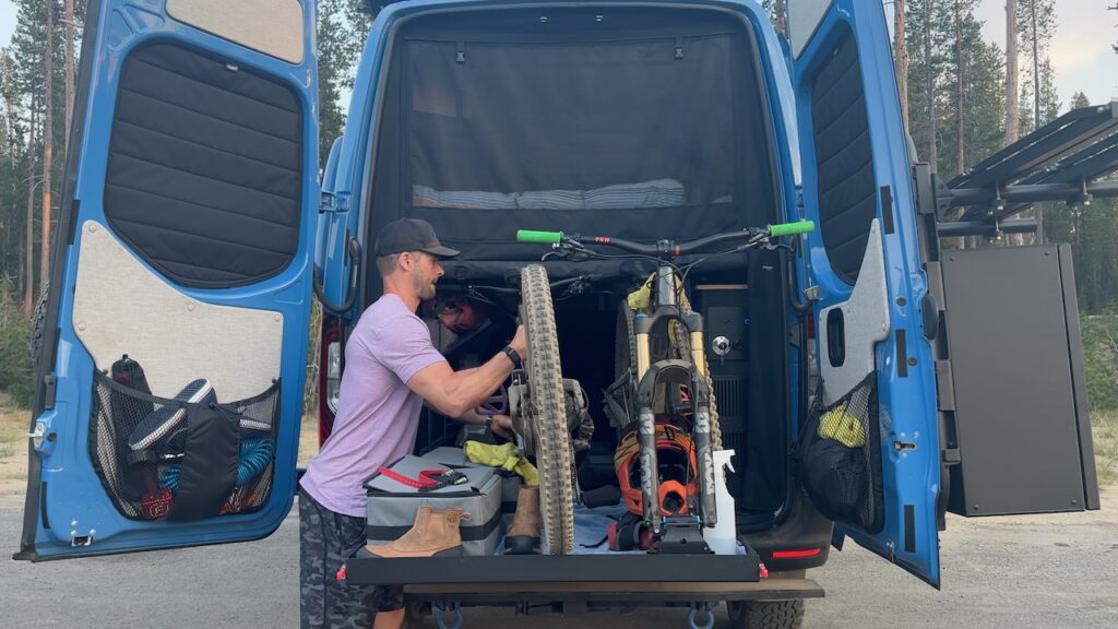 Van Life Mountain Bike Setup - The Vantastic Life